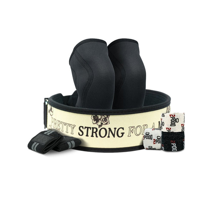 3" Pretty Strong for a Mom by Arielle Loewen Belt Lifting Bundle